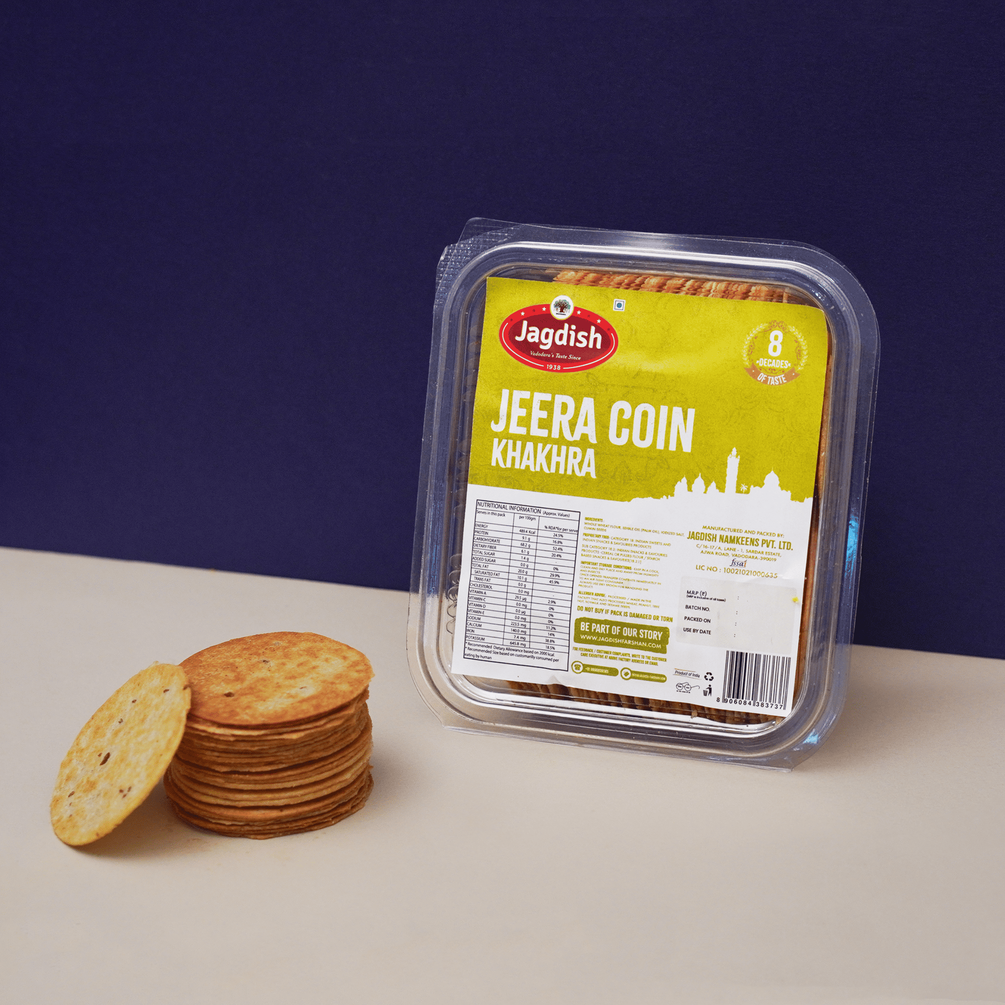 Jagdish Farshan's Crispy & Flavourful Coin Khakhras