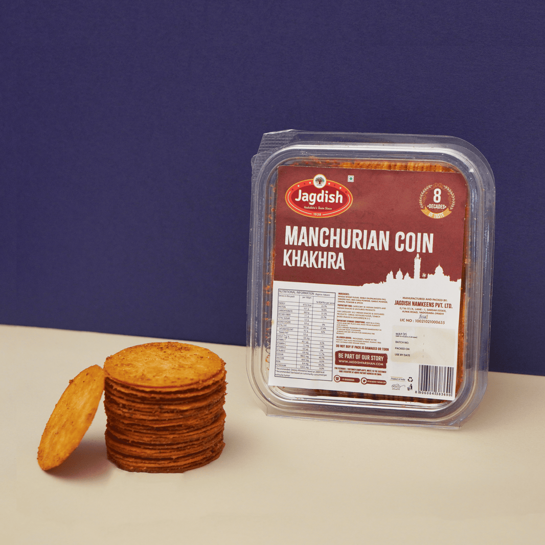 Jagdish Farshan's Crispy & Flavourful Coin Khakhras