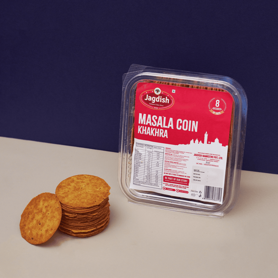 Jagdish Farshan's Crispy & Flavourful Coin Khakhras