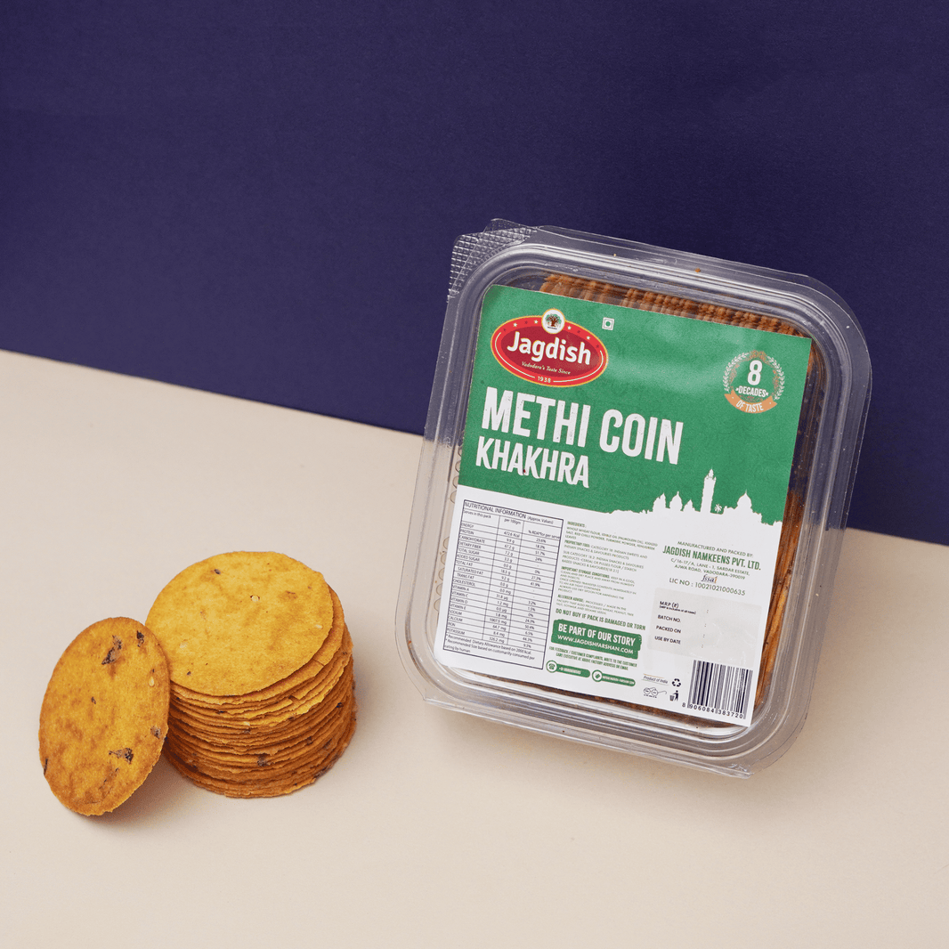Jagdish Farshan's Crispy & Flavourful Coin Khakhras