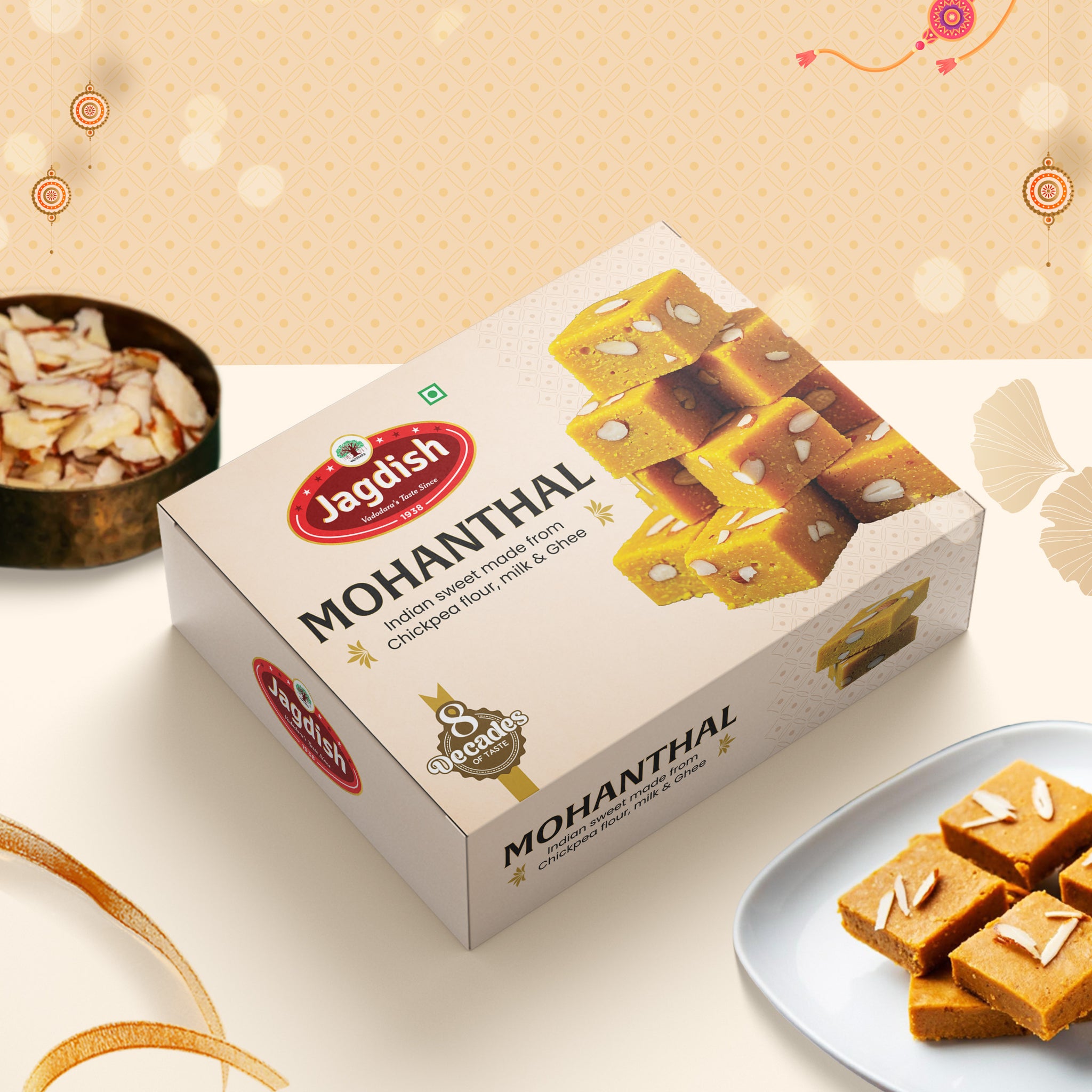 Mohanthal – Traditional Indian Sweet | Jagdish Farshan