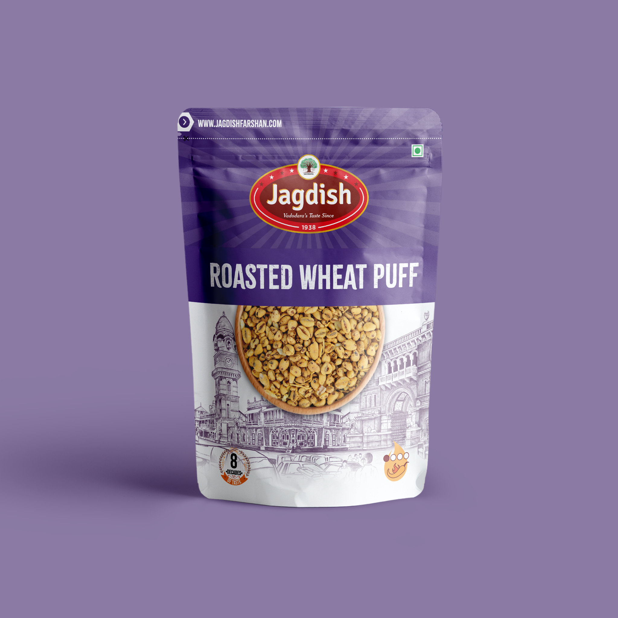 Jagdish Healthy Roasted Wheat Puff