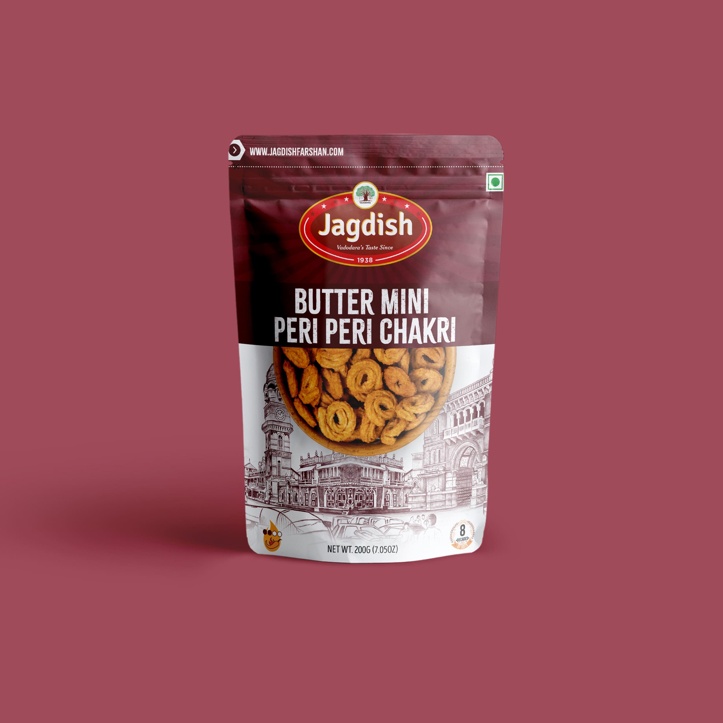 Jagdish Healthy Roasted Mini Chakali